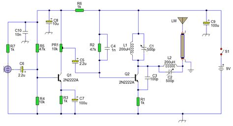 An Am Voice Transmitter Signal Processing Circuit Diagram