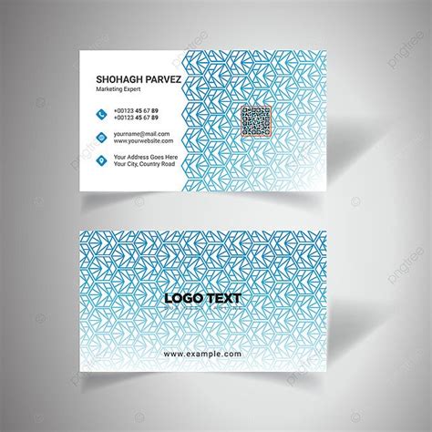 블루 명함 디자인 템플릿 템플릿 Psd 다운로드 디자인 자료 다운로드