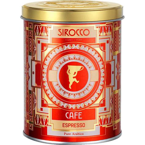 Швейцарский молотый кофе SIROCCO Espresso (250 гр) - 100% арабика ...