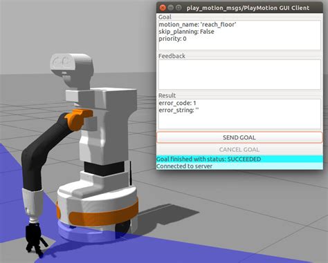 Robots Tiago Tutorials Motions Play Motion Ros Wiki