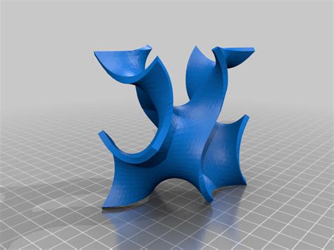 Dissection Of Gyroid Unit Cell・free 3d File For ・cults