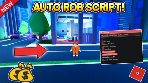 New Auto Rob Script New Method Not Patched JAILBREAK ROBLOX YouTube