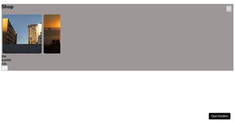 Custom Images Slider Forked Codesandbox
