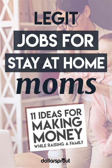 8 Stay At Home Mom Jobs That Are Legitimate Flexible And Pay Well