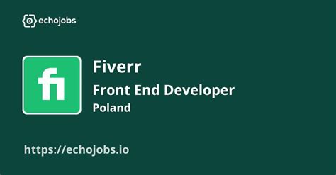 Fiverr Is Hiring Front End Developer Poland Poland Mongodb Aws Python Sql Kotlin Kafka