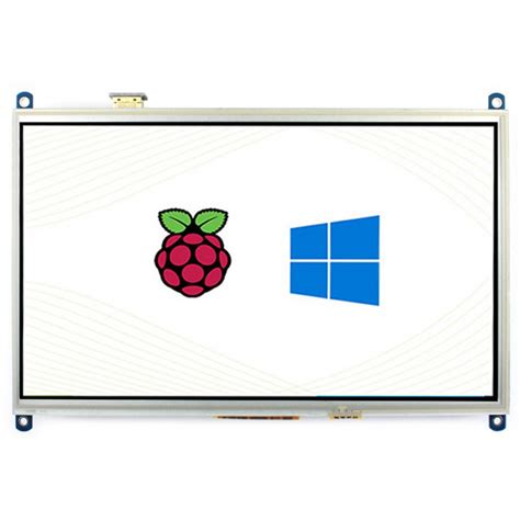 10 1inch Resistive Touch Screen LCD 1024600 HDMI IPS Supports Raspberry Pi PC