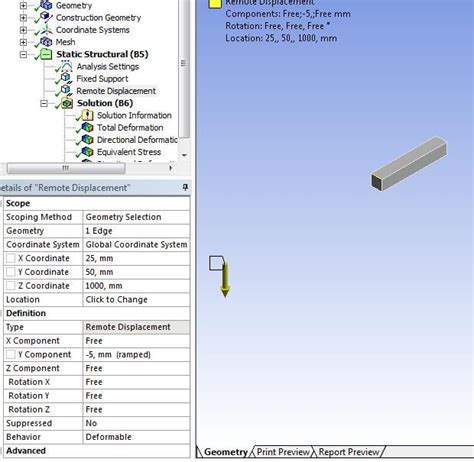 Remote Displacement