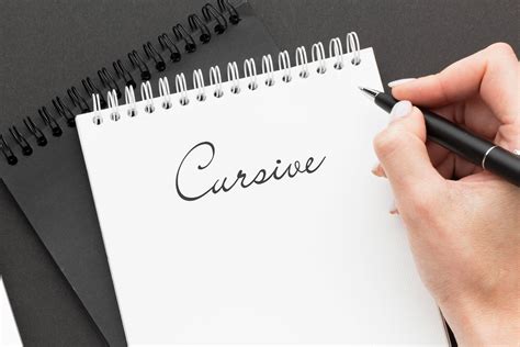 How To Write In Cursive Step By Step Artlogo