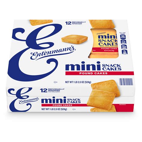 Mini Pound Cake 12pk Entenmanns