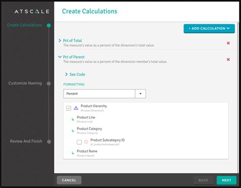 Bulk Creation Of Calculations Atscale Documentation