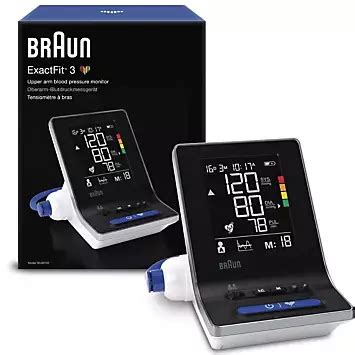 Braun Exact Fit Upper Arm Blood Pressure Monitor Freemans