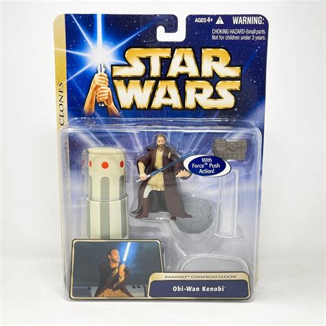 Obi Wan Kenobi Kamino Confrontation Aotc 2004 Hasbro Saga Ultr