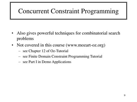 Ppt Lecture 1 Introduction To Oz Programming Language Powerpoint Presentation Id4677352