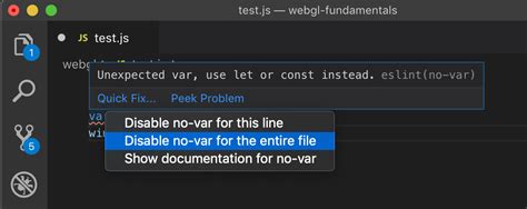 Visual Studio Code Get Eslint Quick Fixes To Work For JavaScript In HTML In VSCode Stack