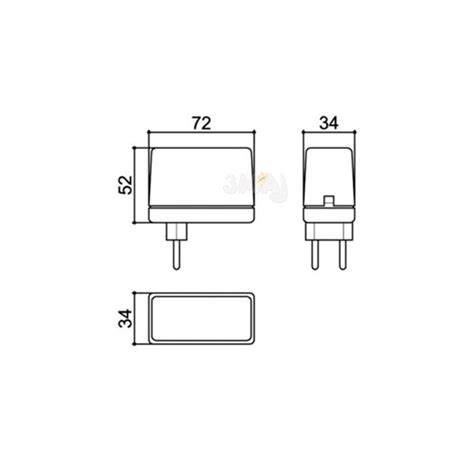 Caixa Plástica P Montagem Circuito Eletrônico Fonte Arduino 72x34x52