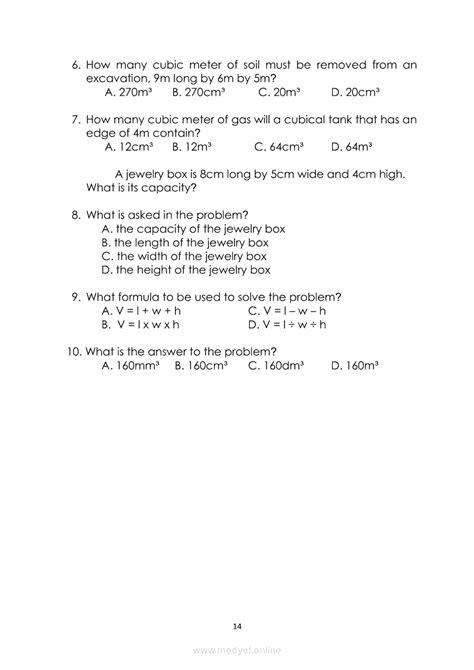 Mathematics Quarter 4 Module 6 Solving Routine Non Routine Problems