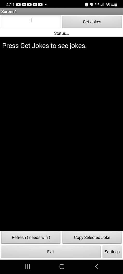 joke generator bulit in ai2 app showcase mit app inventor community