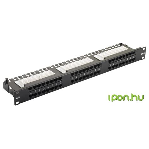 EXCEL Unscreened 19 Inch Right Angle RJ45 Patch Panels 24 Port IPoncomp Com