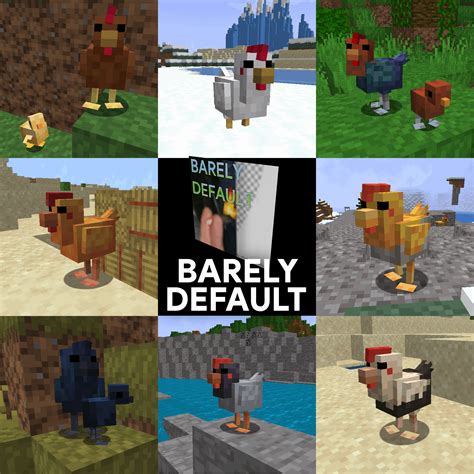 Random Mobs Custom Entity Models The Mc Earth Chickens In Java Edition R Optifine