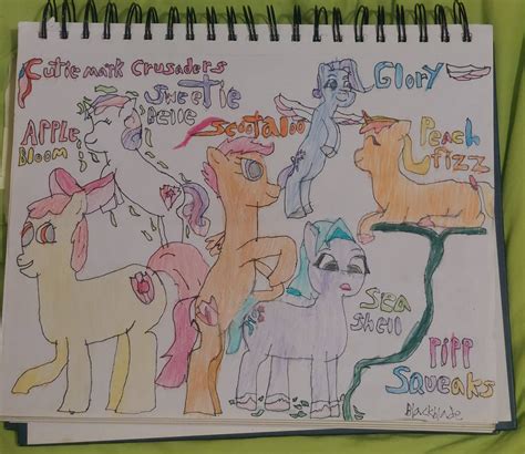 Fanart Of The G4 Cmc And The G5 Pippsqueaks By Blackblade808 On Deviantart