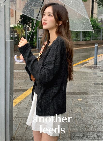 제이엘프 Another Leeds 엔젤 가디건