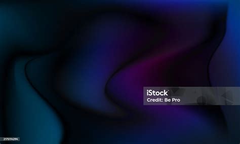 Abstract 3d Liquid Or Fluid Blue Gradient Shape Flow Background And