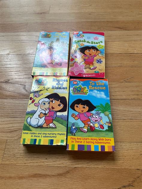 Dora The Explorer Rhymes And Riddles Vhs