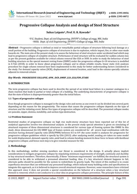 Progressive Collapse Analysis And Design Of Steel Structure Pdf