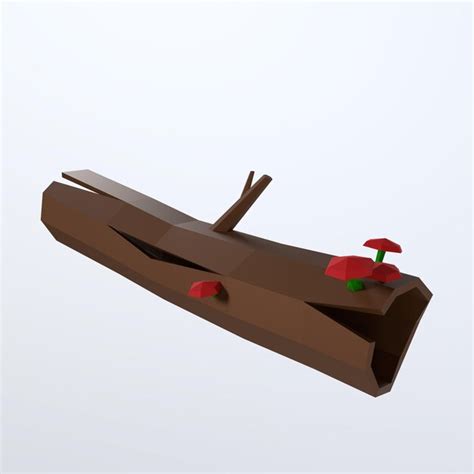 Premium Photo Tree Log 3d Rendering