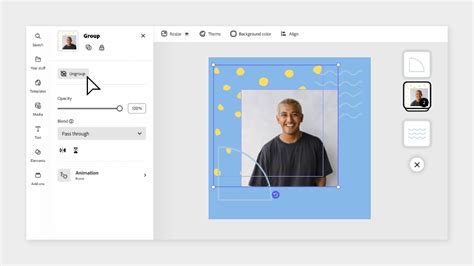 Adobe Learn Learn Adobe Express How To Move And Edit Layers In Your Design
