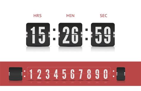 Coming Soon Countdown Website Timer Template Vector Image