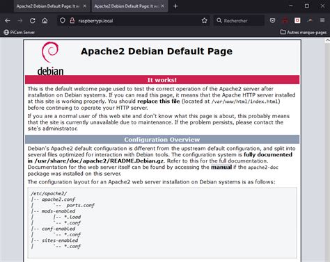 Configurer Un Serveur Apache2 Sur Raspberry Pi AranaCorp