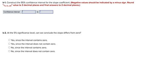 Solved Consider The Following Regression Results Based On Chegg