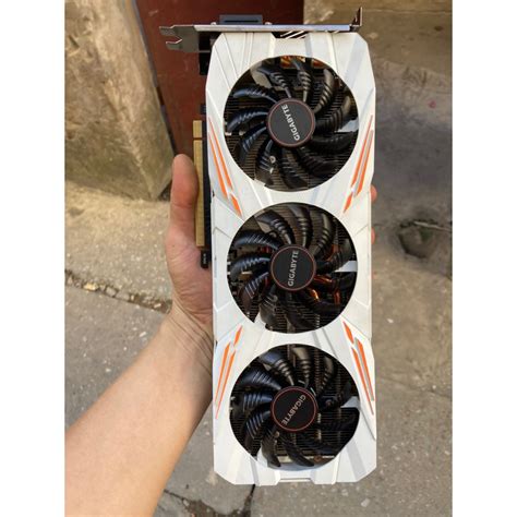 VGA Giga GTX ti GD GB DDR chơi game card đồ họa gaming NVIDIA GeForce Gigabyte gaming
