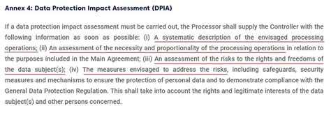 Updated Gdpr Data Processing Agreement Guidance Termsfeed