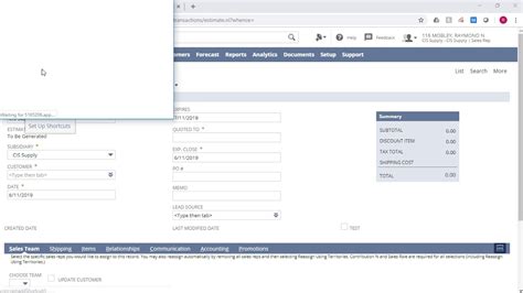 Add Netsuite Shortcut YouTube
