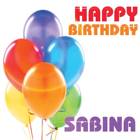 Happy Birthday Sabina Single Av The Birthday Crew P Apple Music