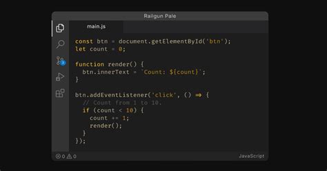railgun theme by be5invis vs code themes