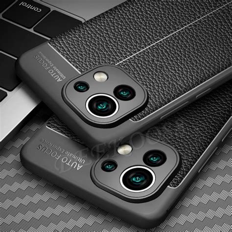 เคสโทรศพท Xiaomi Mi Lite G NE Casing Luxury Leather Slim TPU Soft