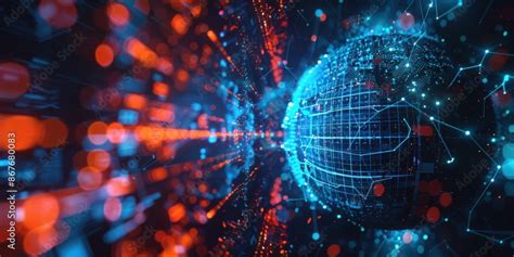 Futuristic Quantum Computing Architecture Neural Network Algorithms Powered By Blockchain