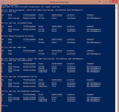 Powershell Jobs Stephanos Constantinou Blog