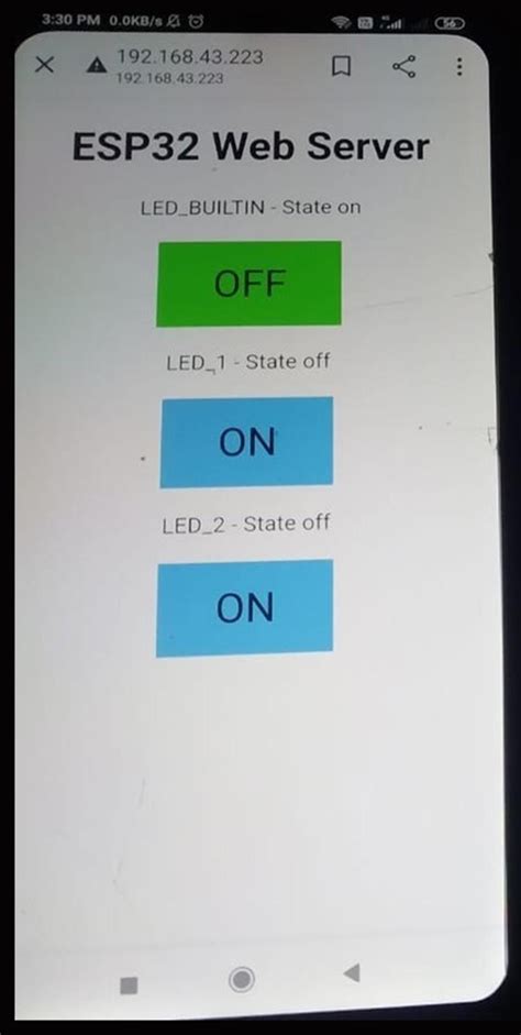 Create A Web Server With ESP32 The Engineering Projects