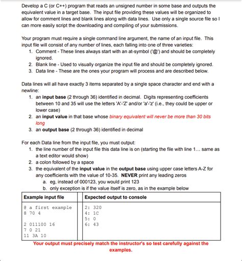 Solved Develop A C Or C Program That Reads An Unsigned