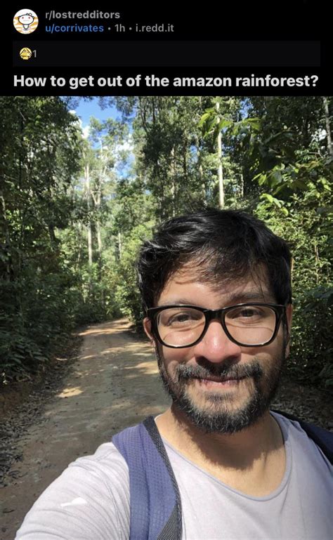 He Is Actually Lost Rlostlostredditors