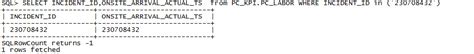 Sql Using Isql Query The Db2 Database The Result Of The Column Value