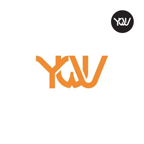 Letter Ywv Monogram Logo Design 36083411 Vector Art At Vecteezy