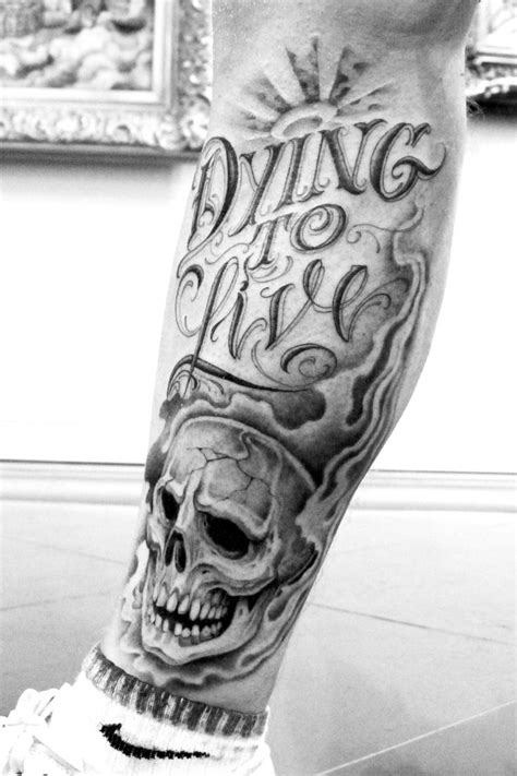 Tattoos — Mister Cartoon Chicano Skull Tattoo Mayan Skull Tattoo