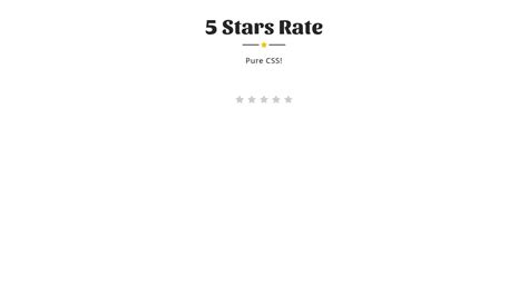 Create Star Rating Using Html And Css Code 52 Off