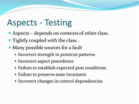 Ppt Testing With Aspect Oriented Mock Objects Powerpoint Presentation Id2675346