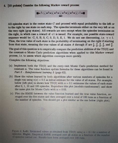 4 [10 Points] Consider The Following Markov Reward